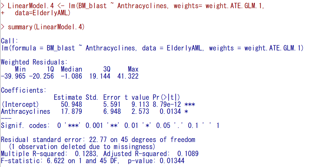 逆確率重み付け IPTW の説明と EZR で逆確率重み付け回帰を行う方法 – 統計ER