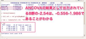 EZRで各群の最小二乗平均（LSMean）を算出する方法 | いちばんやさしい、医療統計